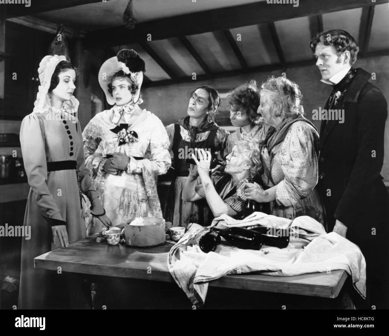UNDER CAPRICORN, from left: Margaret Leighton, Ingrid Bergman, Betty ...