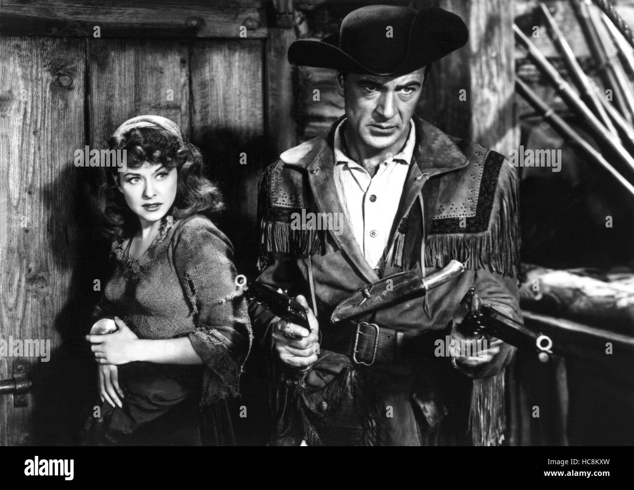UNCONQUERED, Paulette Goddard, Gary Cooper, 1947 Stock Photo - Alamy