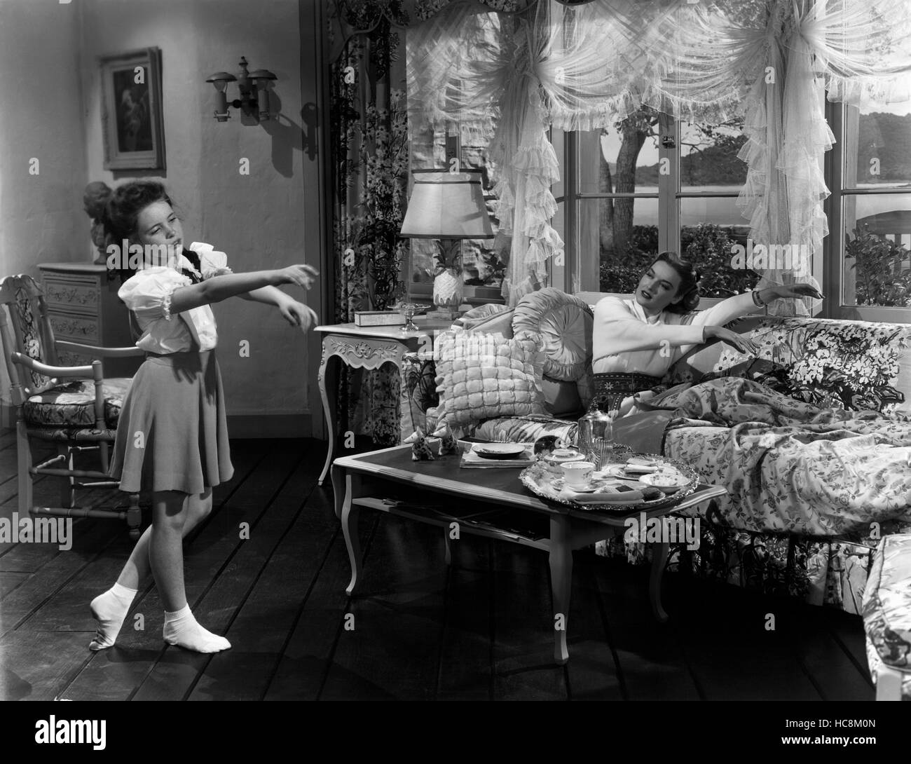 THE UNFINISHED DANCE, Margaret O'Brien, Karin Booth, 1947 Stock Photo ...