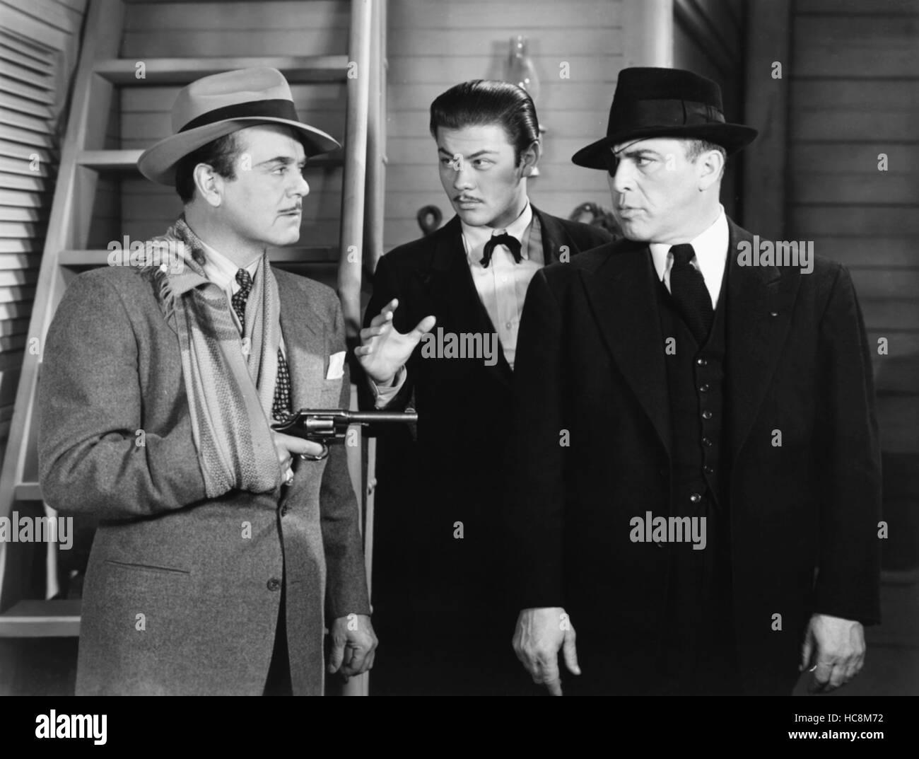 UNSEEN ENEMY, from left, Leo Carrillo, Turhan Bey, Lionel Royce, 1942 ...