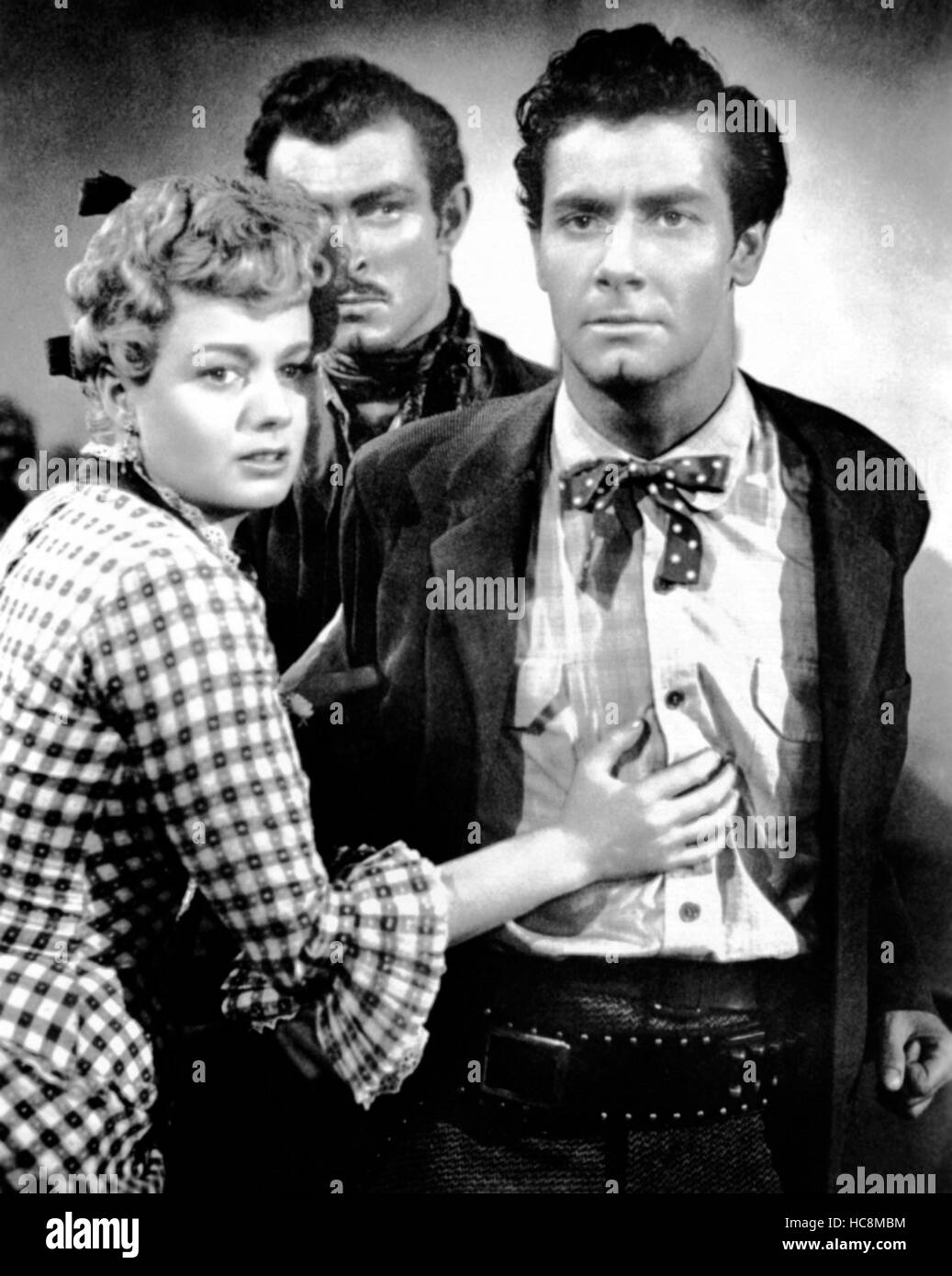 UNTAMED FRONTIER, from left, Shelley Winters, Lee Van Cleef, Richard ...