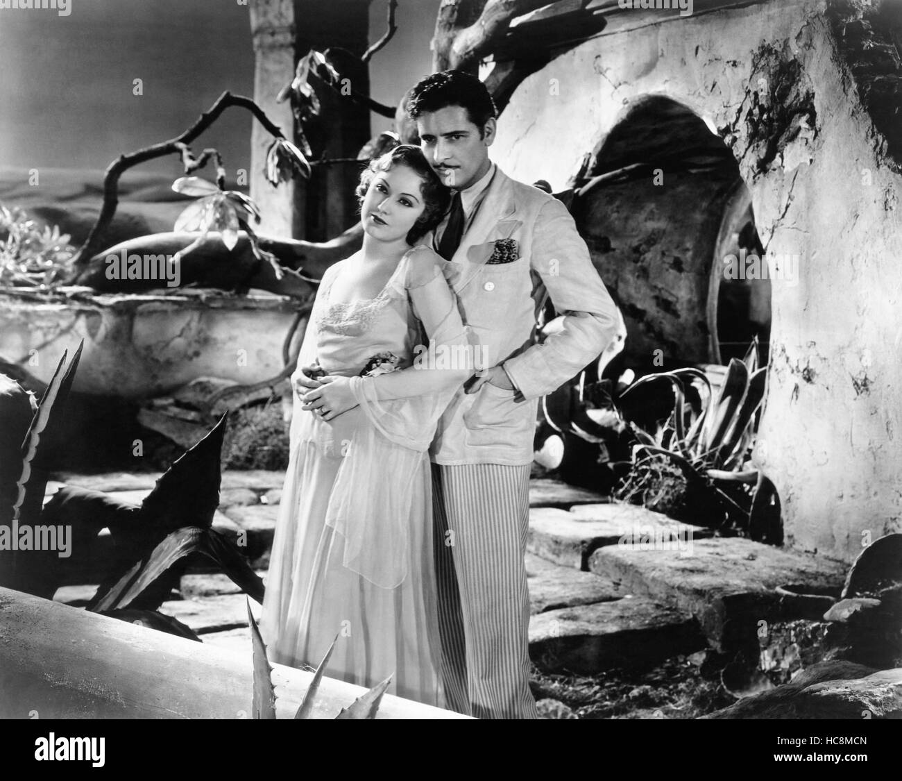THE UNHOLY GARDEN, from left, Fay Wray, Ronald Colman, 1931 Stock Photo ...