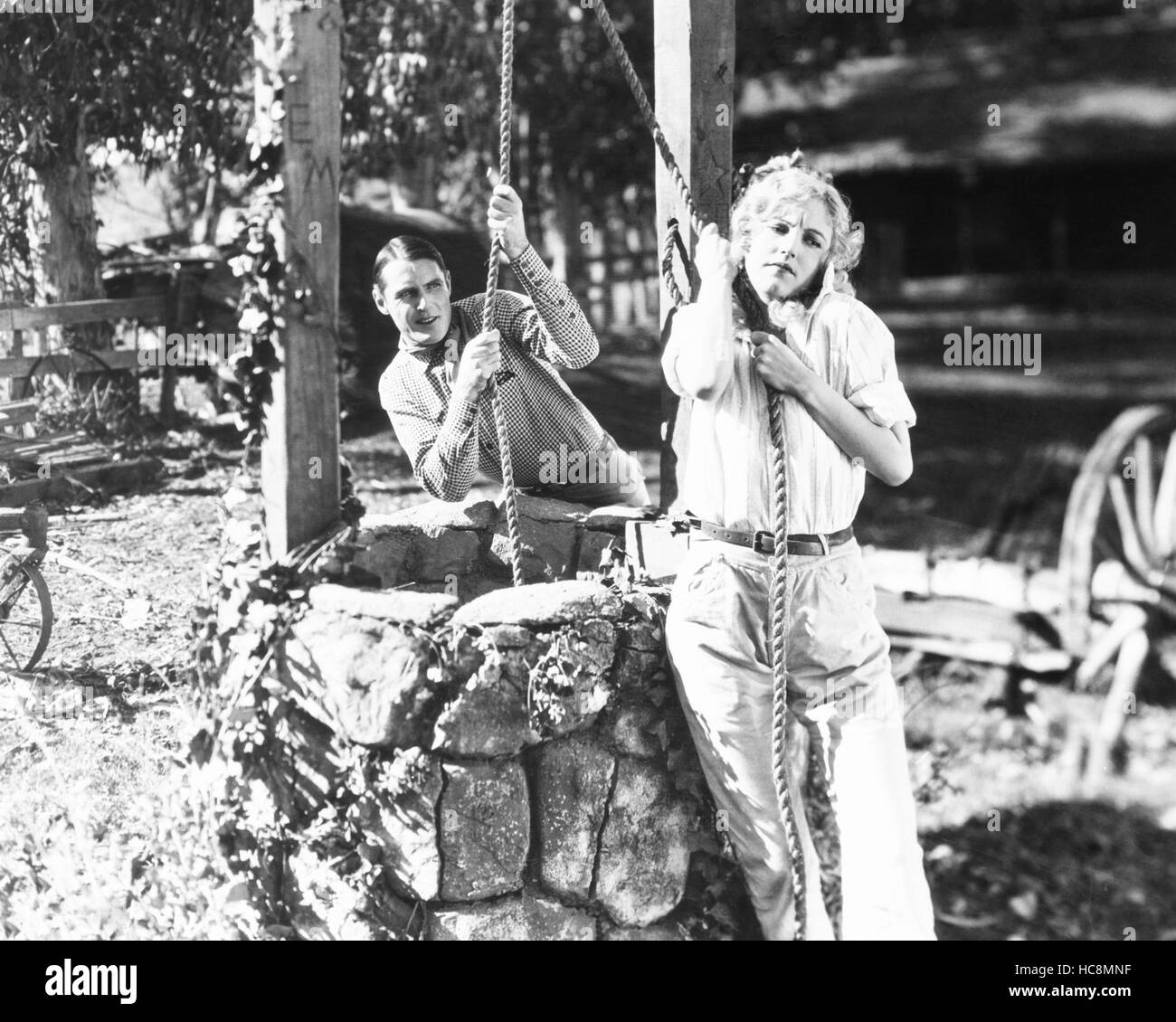 THE UPLAND RIDER, from left: Ken Maynard, Ena Gregory, 1928 Stock Photo ... THE UPLAND RIDER, from left: Ken Maynard, Ena Gregory, 1928 Stock Photo ...