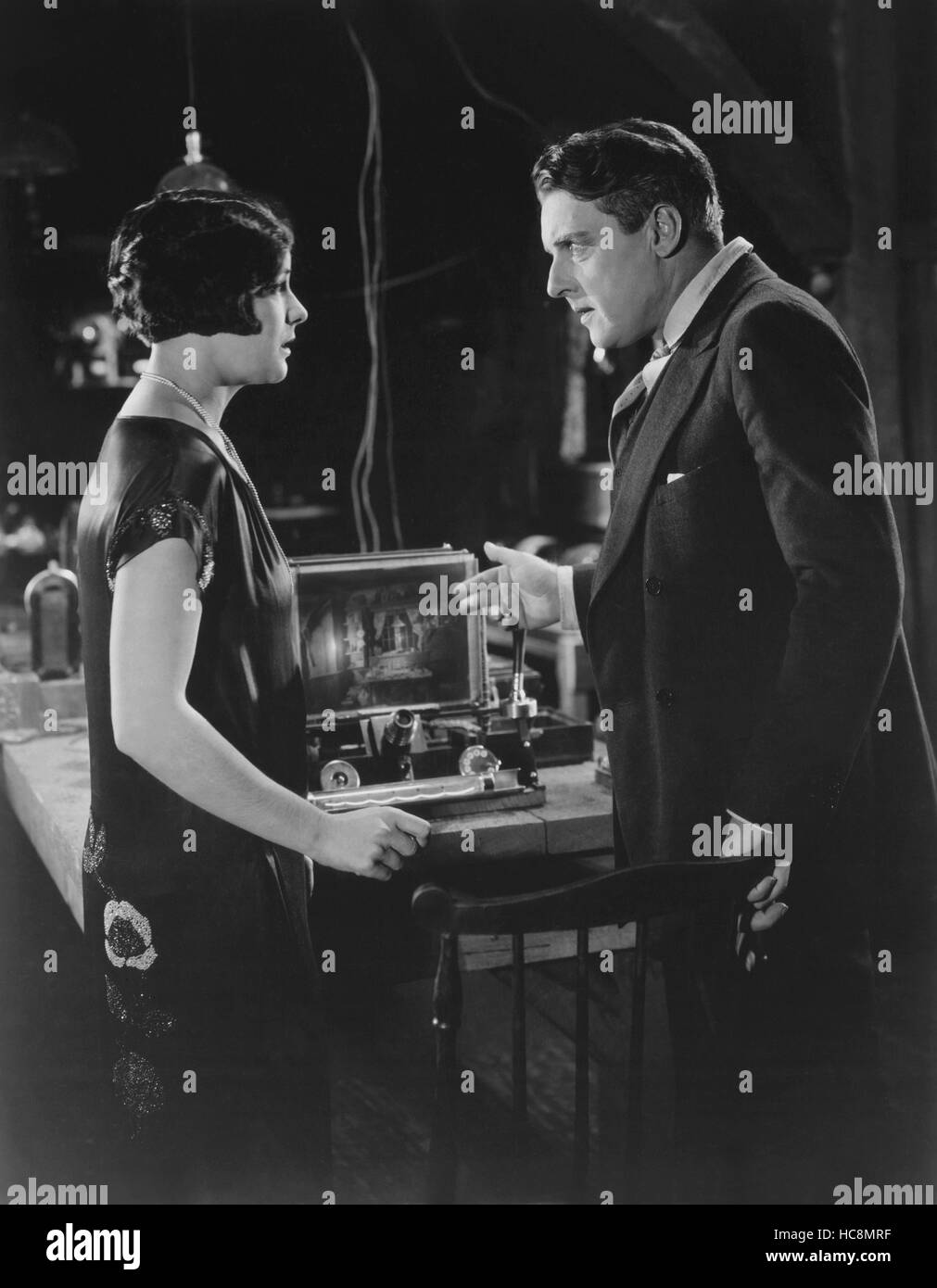 UP THE LADDER, from left: Virginia Valli, Forrest Stanley, 1925 Stock ...