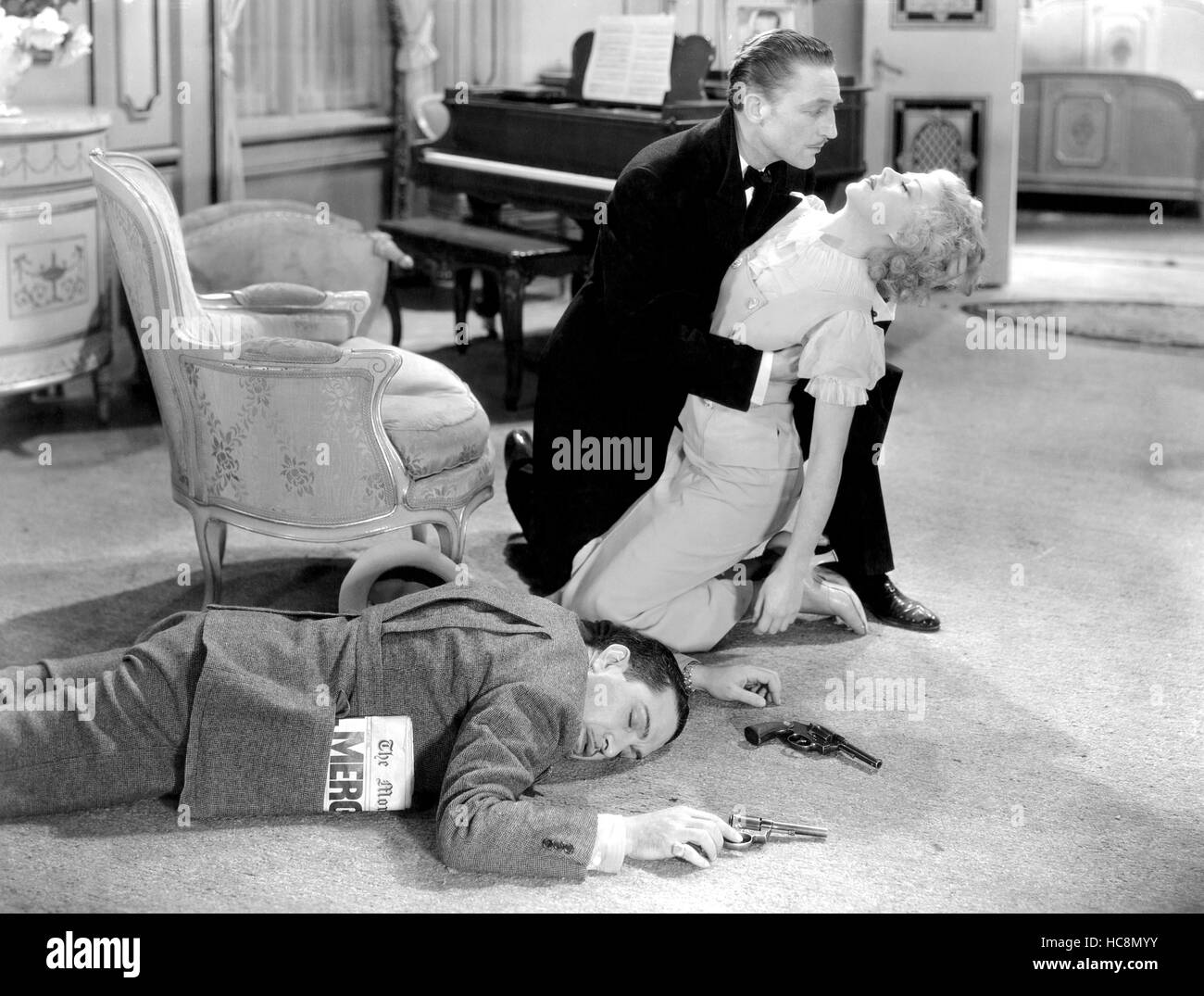 UPPERWORLD, from left, J. Carrol Naish Warren William, Ginger Rogers ...