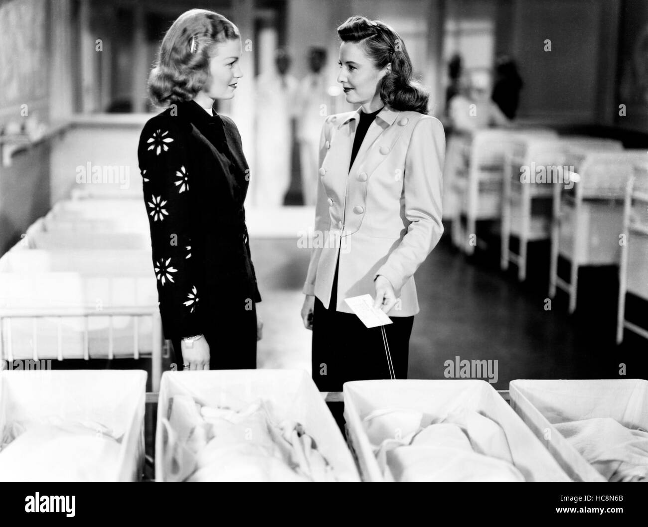 VARIETY GIRL, from left, Joan Caulfield, Barbara Stanwyck, 1947 Stock ...