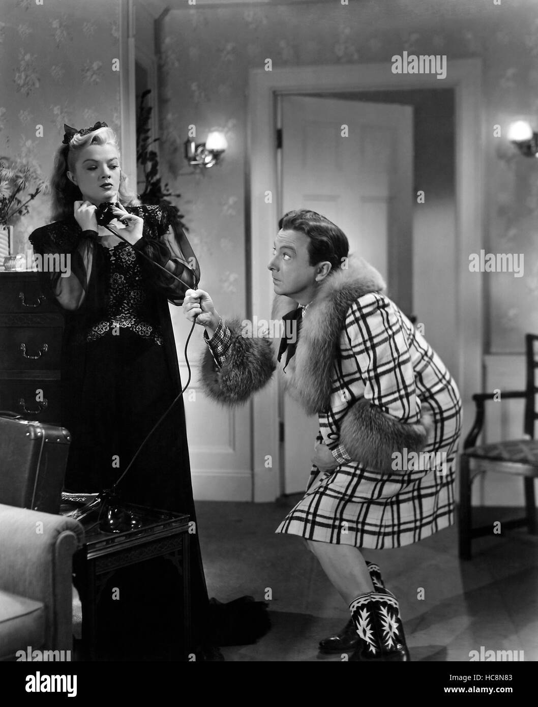 VACATION IN RENO, Myrna Dell, Jack Haley, 1946 Stock Photo - Alamy