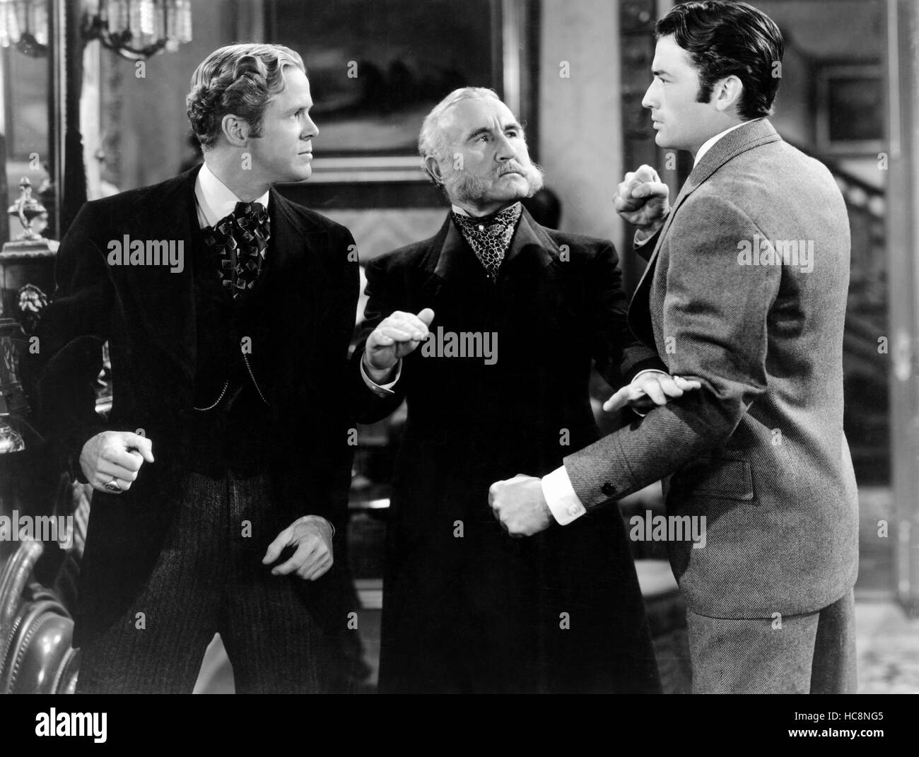 THE VALLEY OF DECISION, from left, Dan Duryea, Donald Crisp, Gregory ...