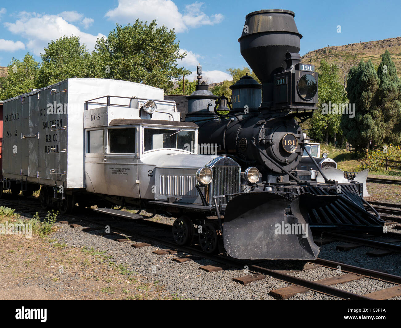 Galloping Goose #2, Colorado Railroad Museum, Golden, Colorado Stock ...