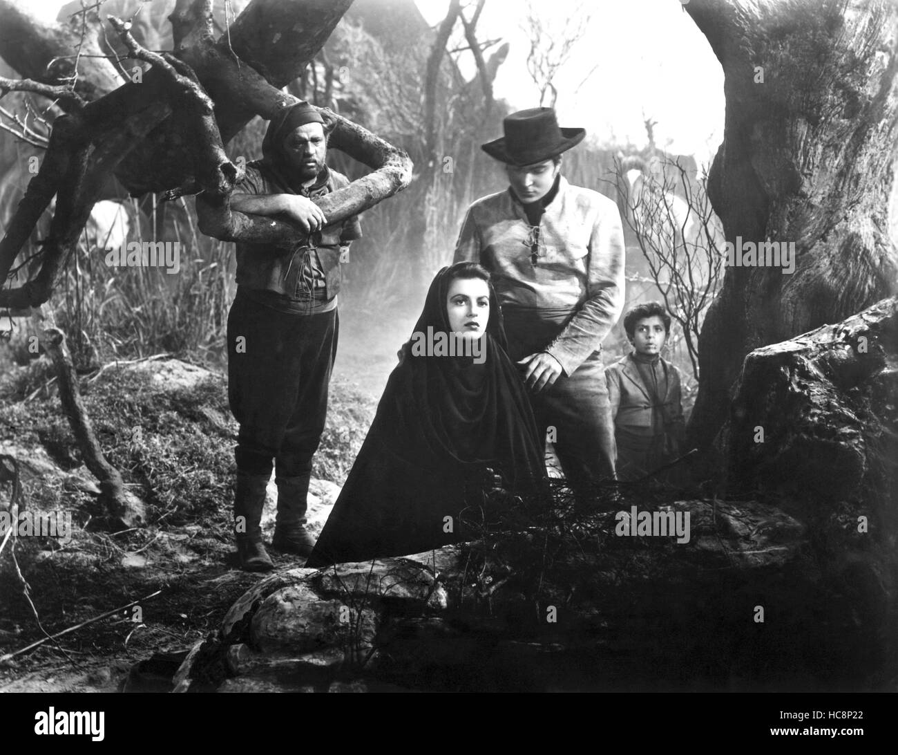 VENDETTA, Hugo Haas, Faith Domergue, Donald Buka, 1950 Stock Photo - Alamy