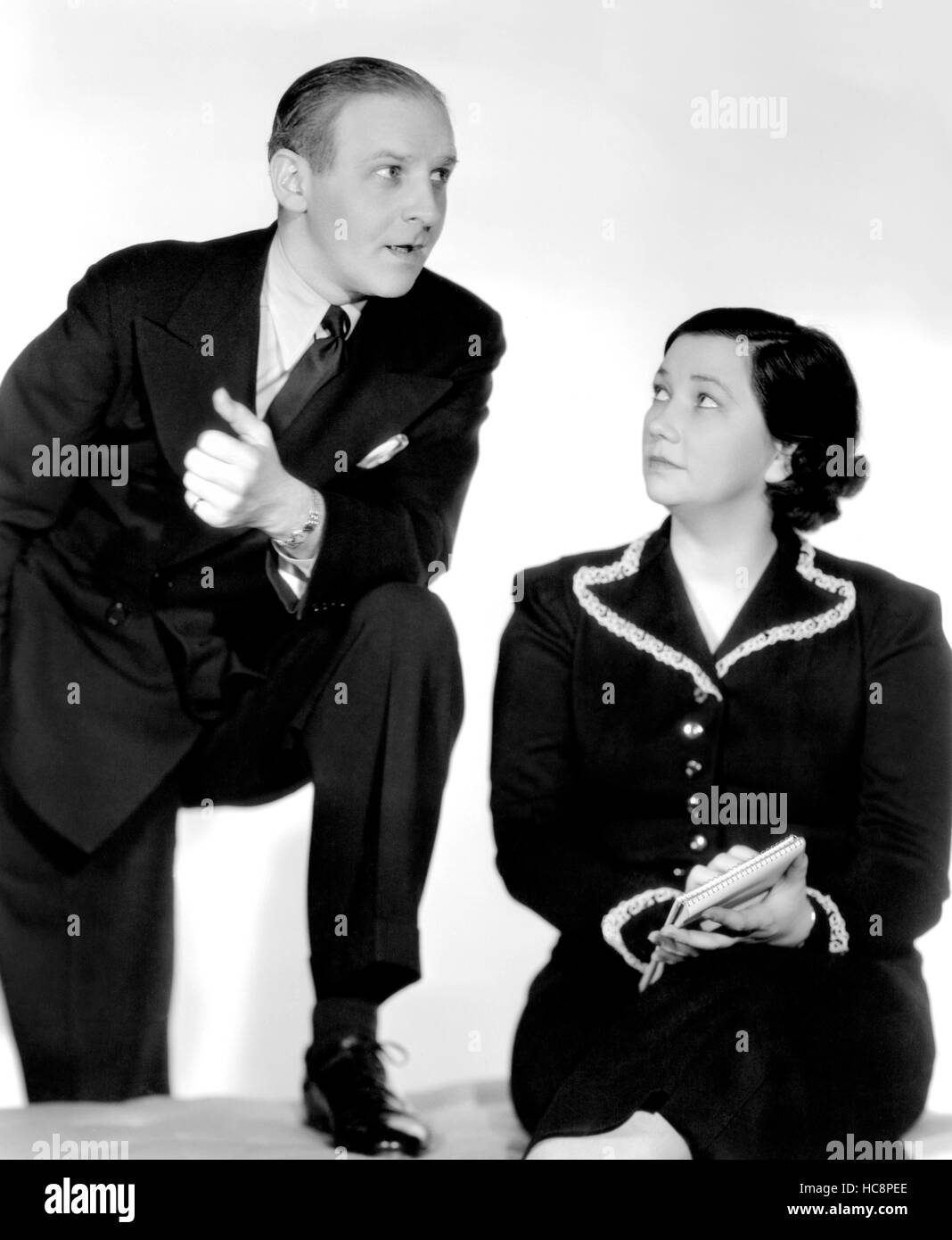 WAKE UP AND LIVE, from left, Walter Winchell, Patsy Kelly, 1937, TM and ...