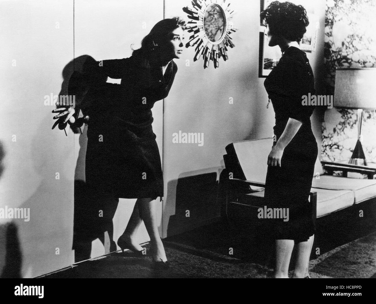 THE WASP WOMAN, from left: Barboura Morris, Susan Cabot, 1959 Stock ...
