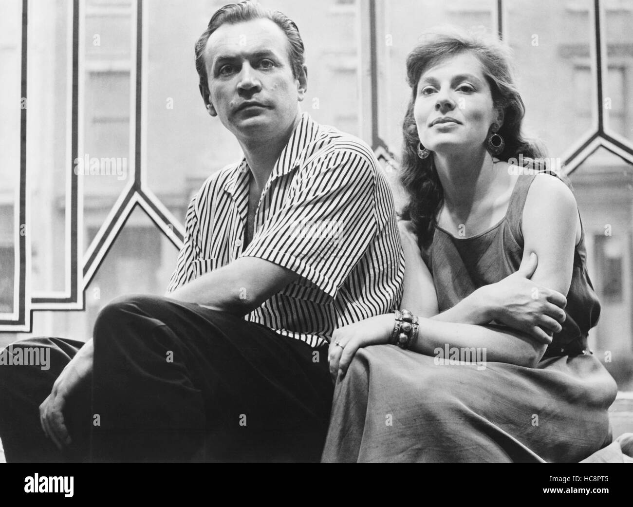 WEDDINGS AND BABIES, from left: John Myhers, Viveca Lindfors, 1958 ...