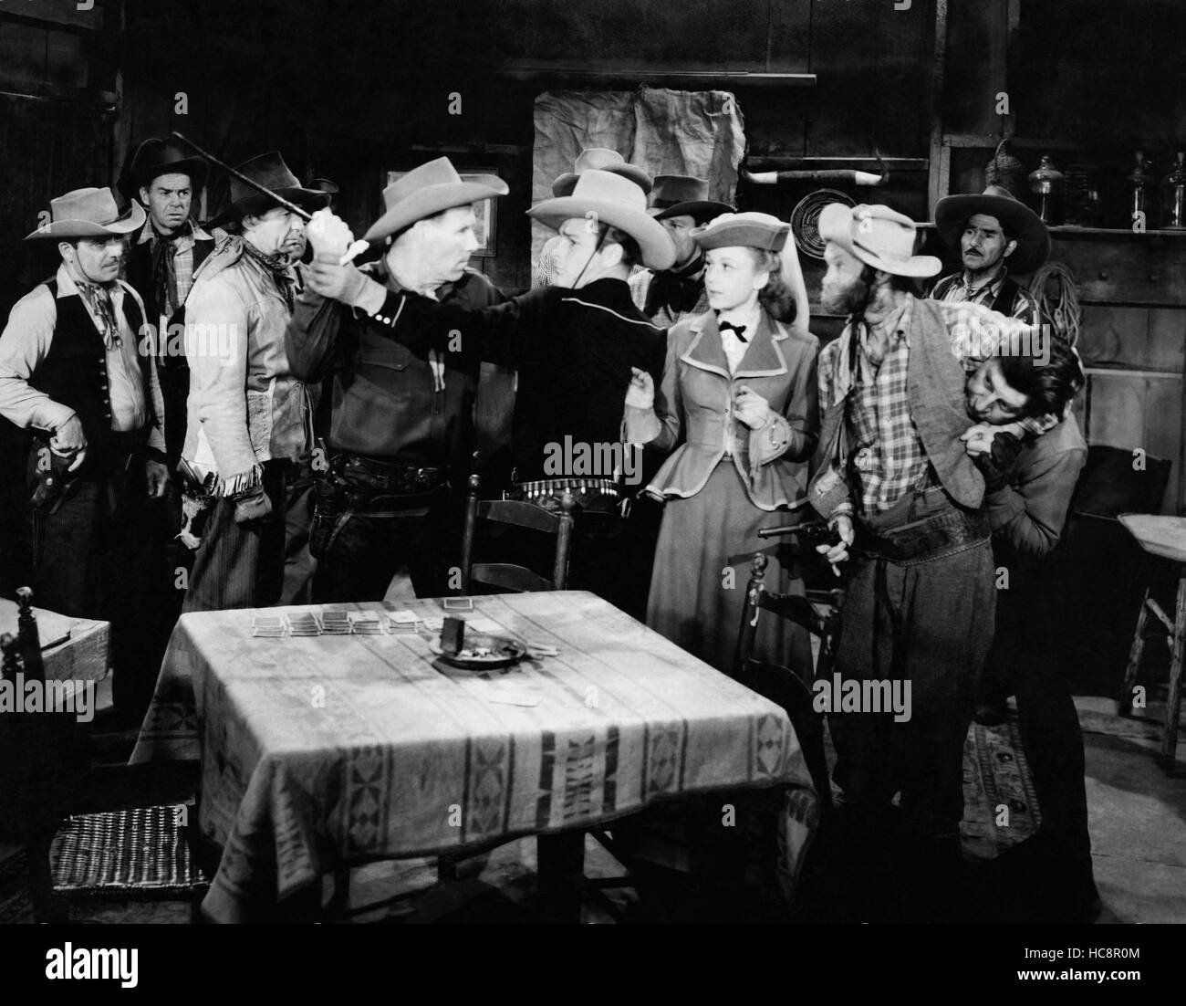 WESTERN CYCLONE, fourth, fifth, seventh and eighth from left: Jack ...