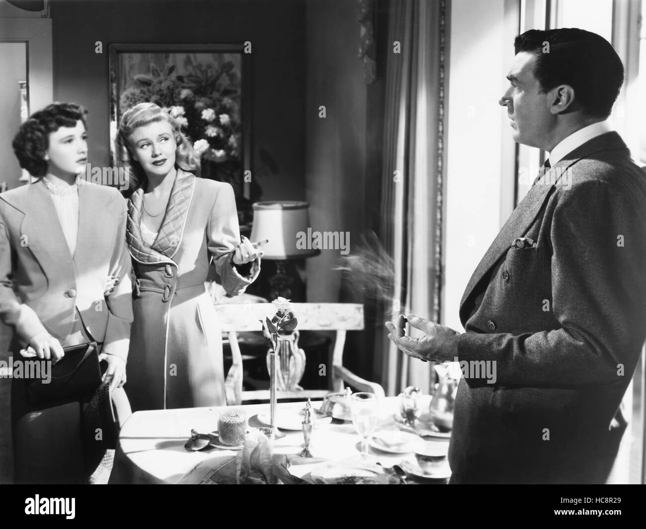 WEEKEND AT THE WALDORF, from left, Phyllis Thaxter, Ginger Rogers ...