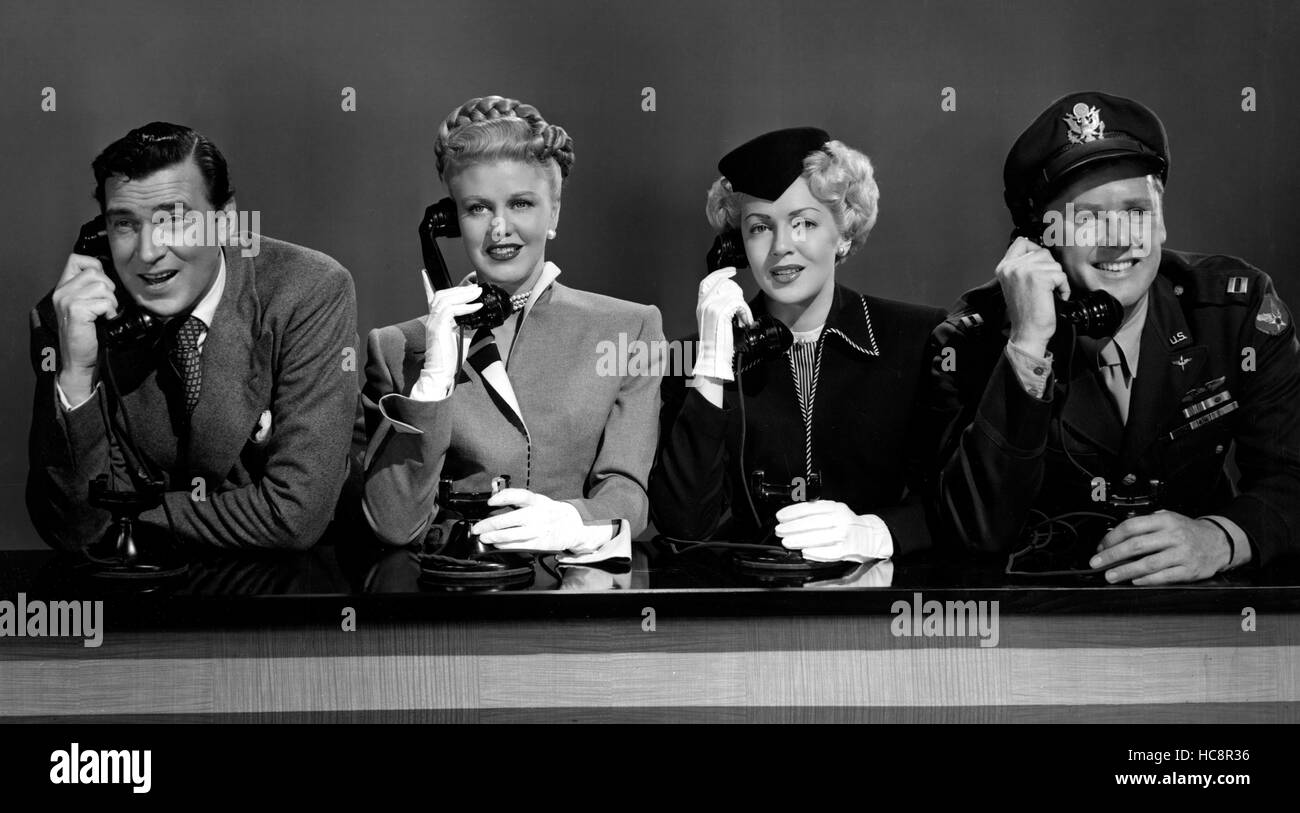 WEEKEND AT THE WALDORF, Walter Pidgeon, Ginger Rogers, Lana Turner, Van ...