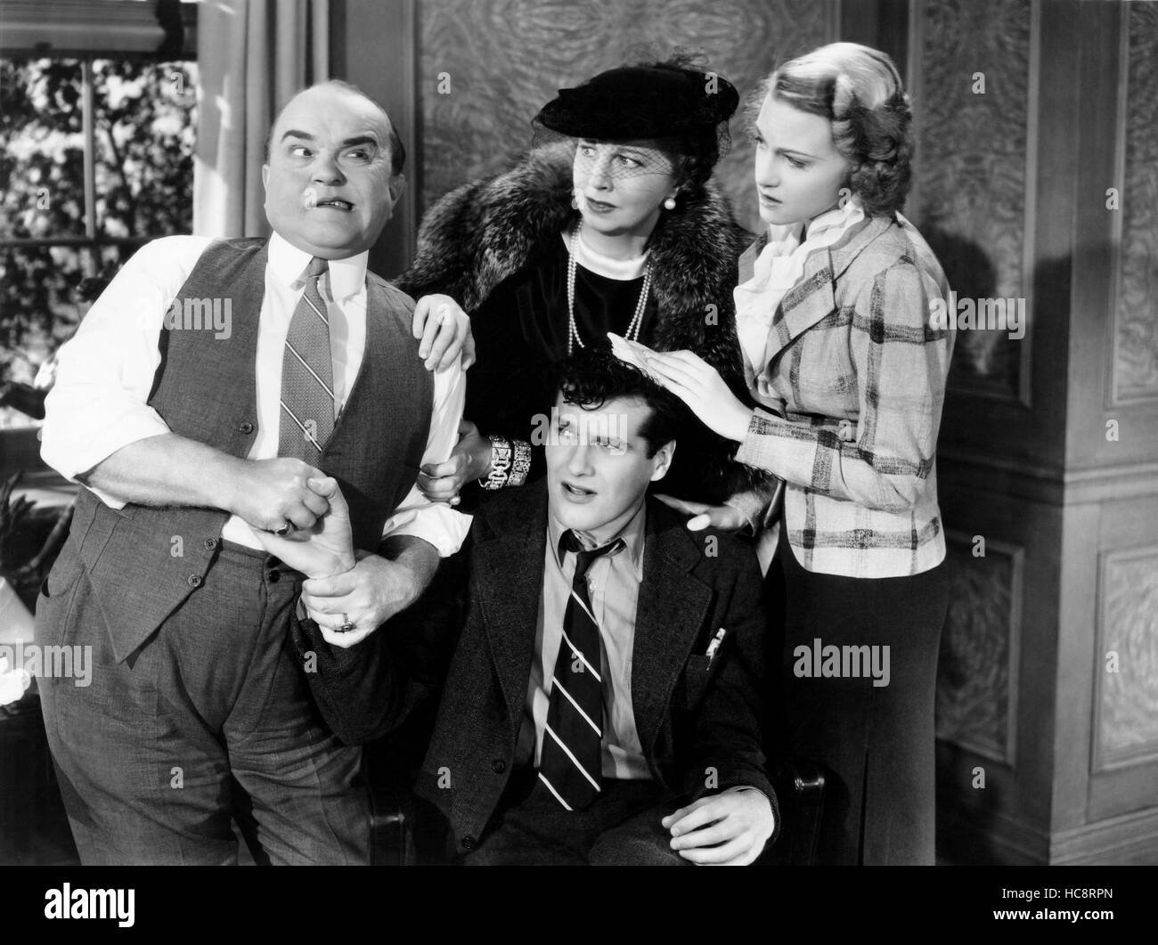 WE'RE ON THE JURY, from left, Victor Moore, Helen Broderick, Phillip ...