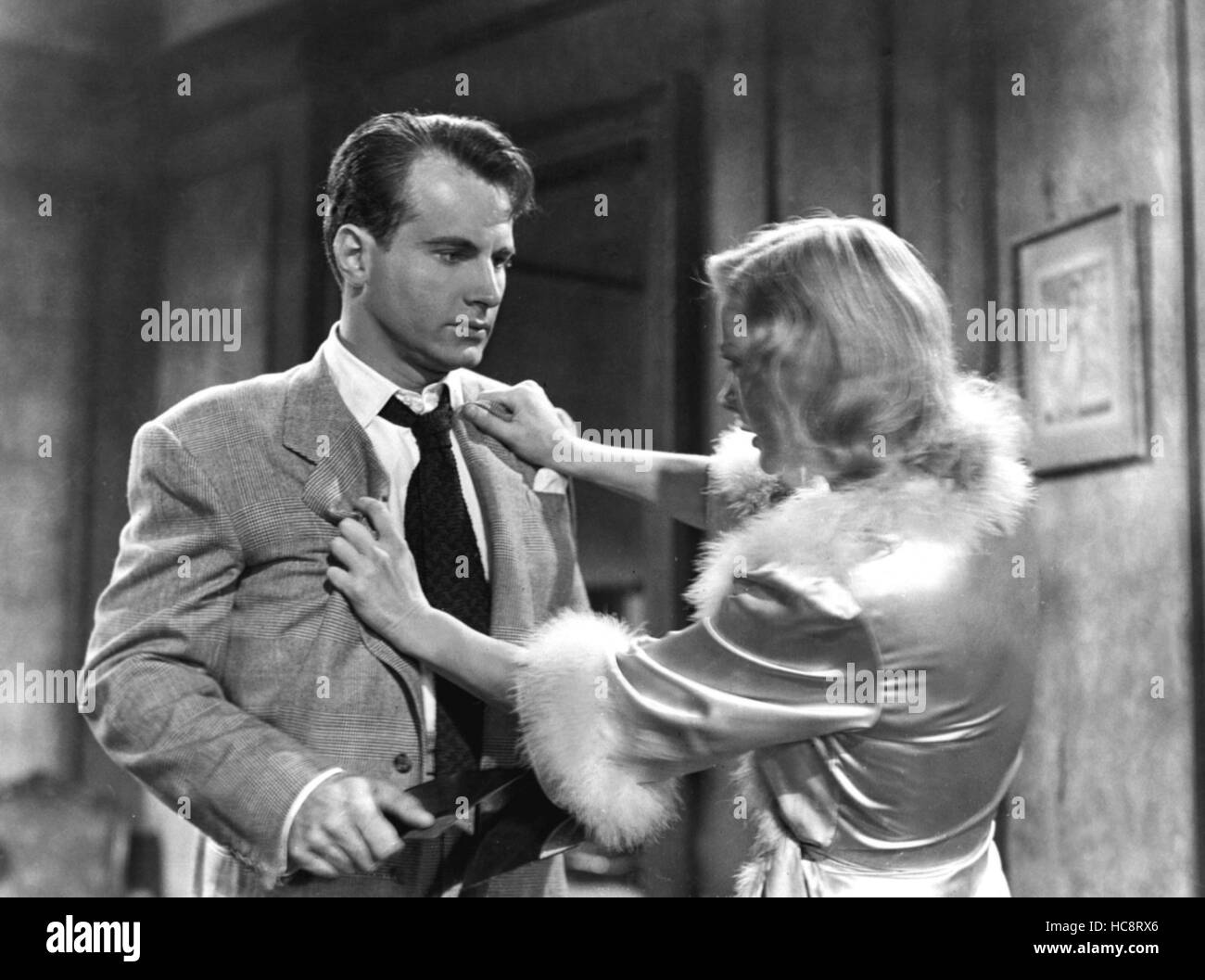 WHISPERING CITY, Helmut Dantine, Joy Lafleur, 1947 Stock Photo - Alamy