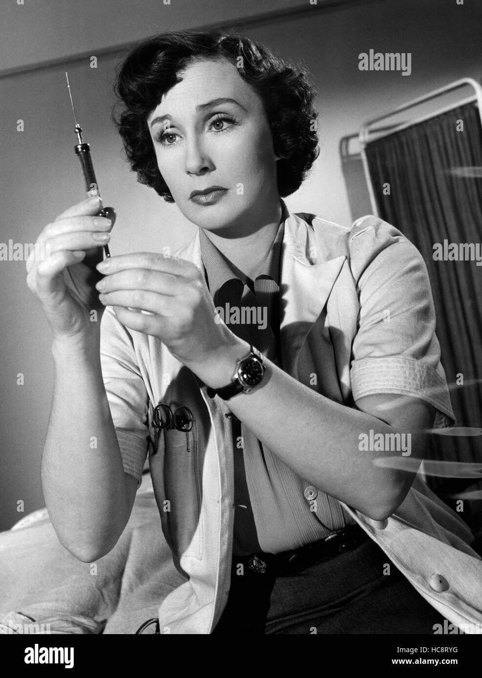 WHITE CORRIDORS, Googie Withers, 1951 Stock Photo - Alamy