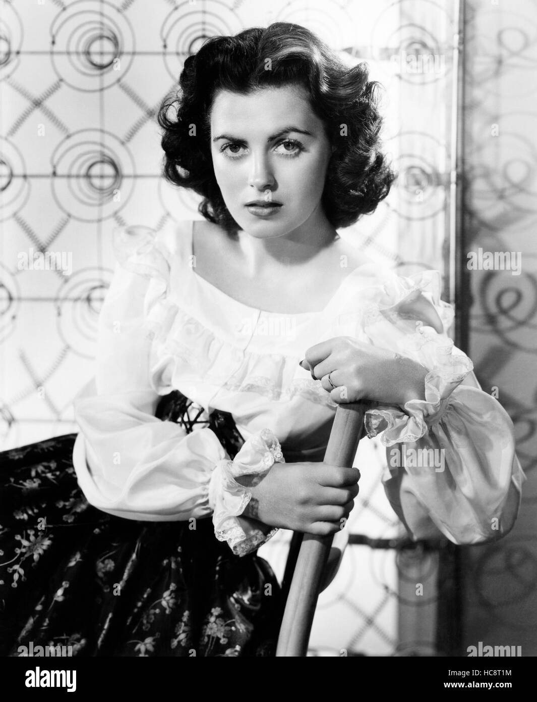 WHERE DANGER LIVES, Faith Domergue, 1950 Stock Photo - Alamy