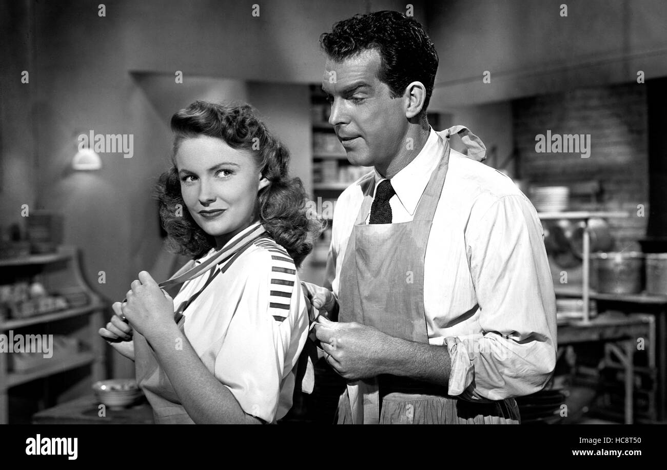 WHERE DO WE GO FROM HERE?, Joan Leslie, Fred MacMurray, 1945, TM and Copyright (c)20th Century ...