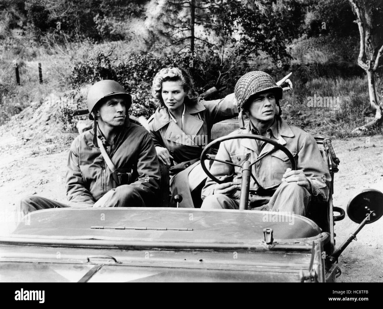 WHEN HELL BROKE LOOSE, second and third from from left, Violet Rensing ...