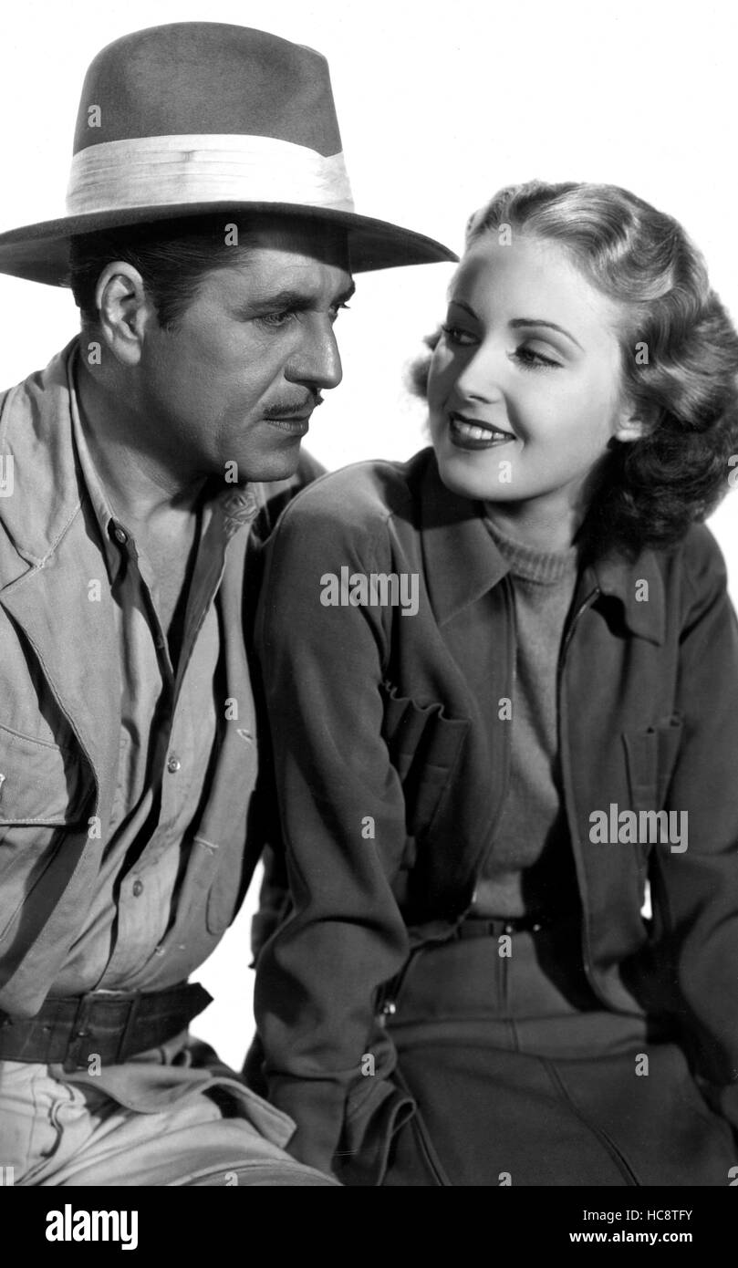 WHITE HUNTER, Warner Baxter, June Lang, 1936, TM and Copyright (c)20th ...