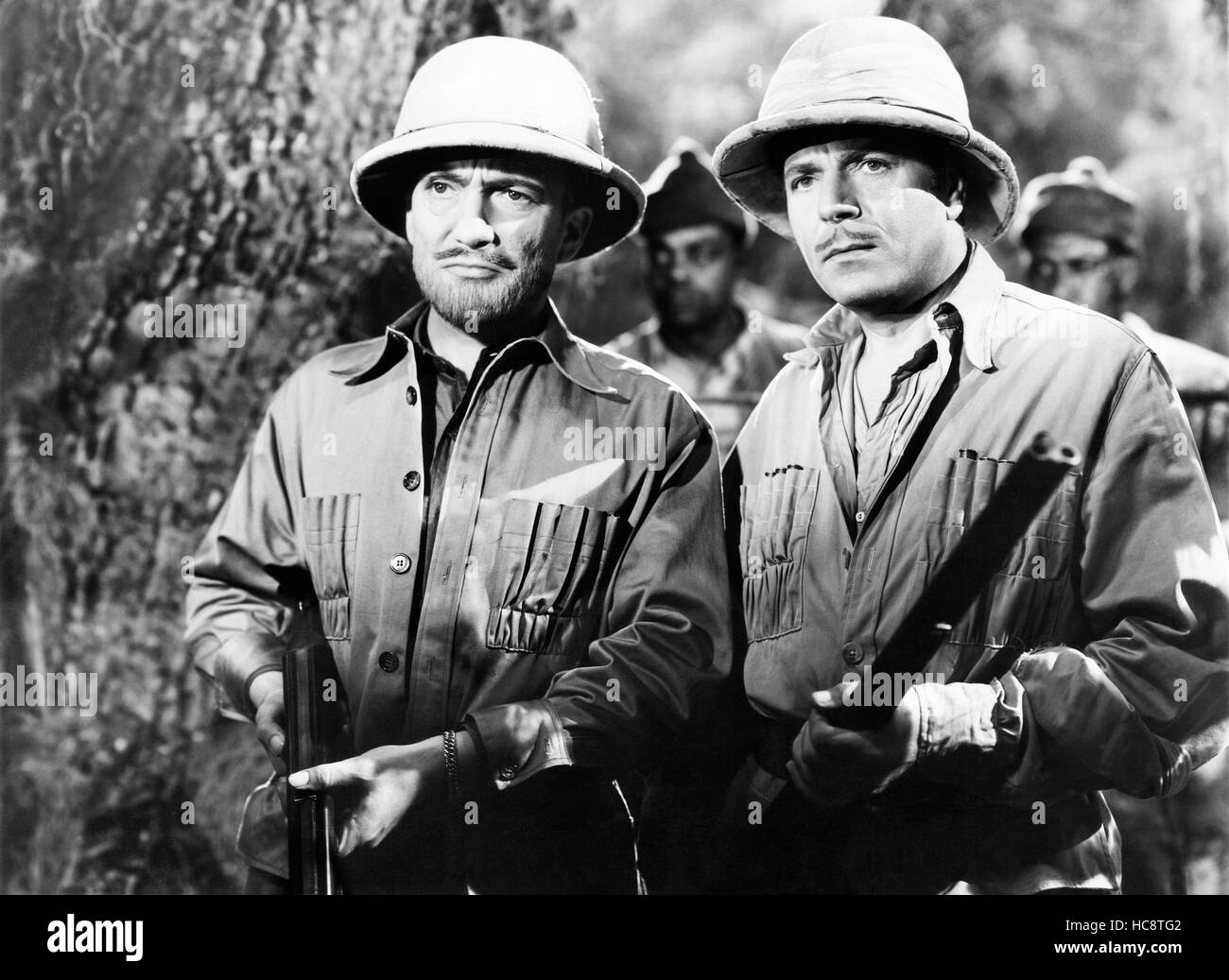 WHITE HUNTER, from left: Wilfrid Lawson, Warner Baxter, 1936. ©20th ...