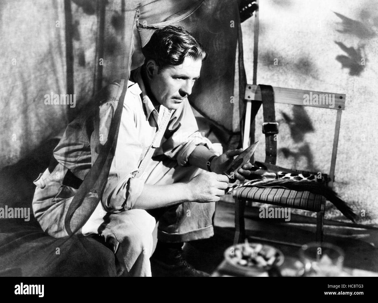 WHITE HUNTER, Warner Baxter, 1936. ©20th Century-Fox Film Corporation ...