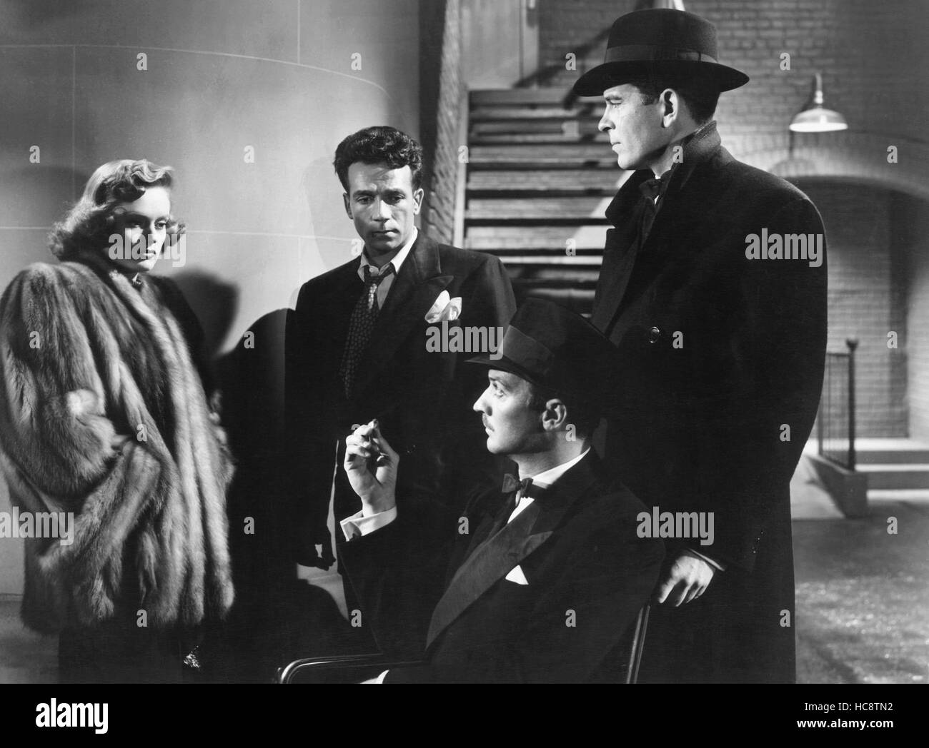 WHIPLASH, from left, Alexis Smith, Dane Clark, Zachary Scott, Douglas ...