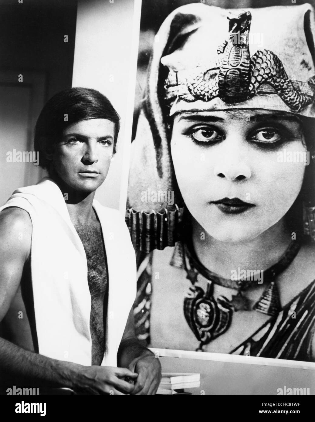 WHERE IT'S AT, Robert Drivas, (in poster, Theda Bara, in CLEOPATRA ...