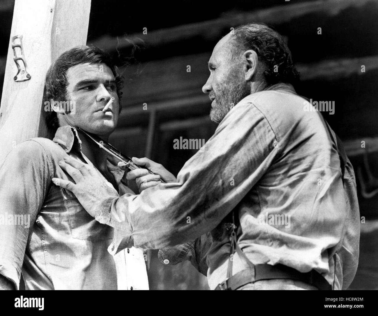 WHITE LIGHTNING, Burt Reynolds, R.G. Armstrong, 1973 Stock Photo - Alamy