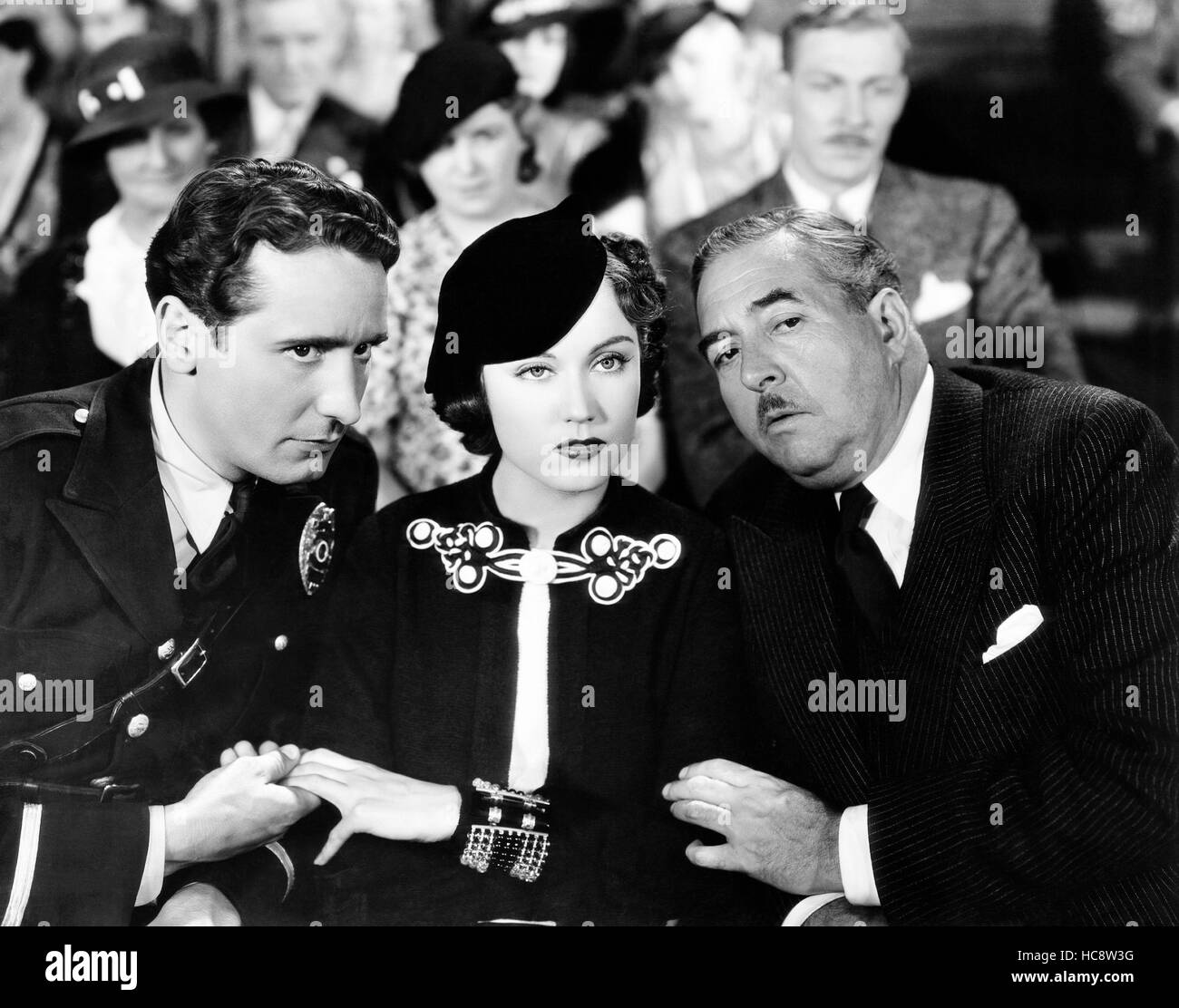 WHITE LIES, from left: Victor Jory, Fay Wray, Walter Connolly, 1935 ...