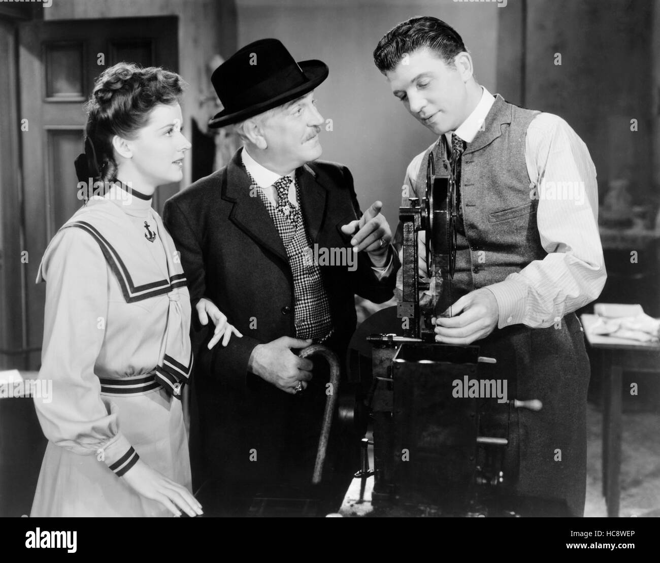THE WILD MAN OF BORNEO, from left: Mary Howard, Frank Morgan, Dan ...