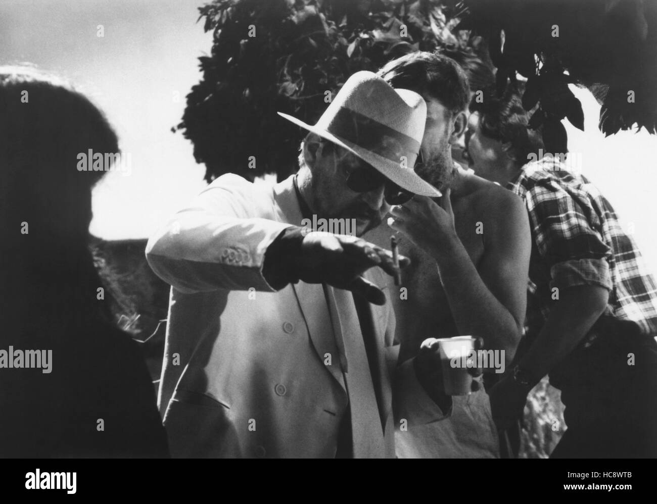 THE WIZARD OF BABYLON, Rainer Werner Fassbinder (front), director ...