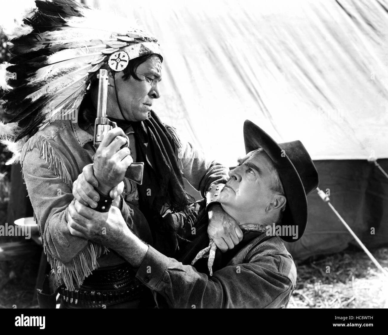 WINNERS OF THE WEST, from left, Charles Stevens, William Desmond, 1940 ...