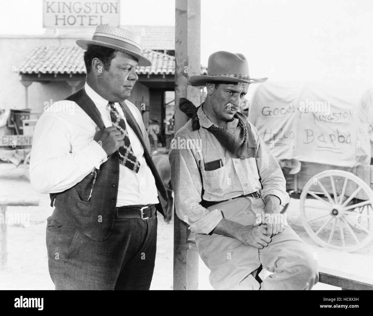 THE WINNING OF BARBARA WORTH, from left, Sammy Blum, Ronald Colman ...