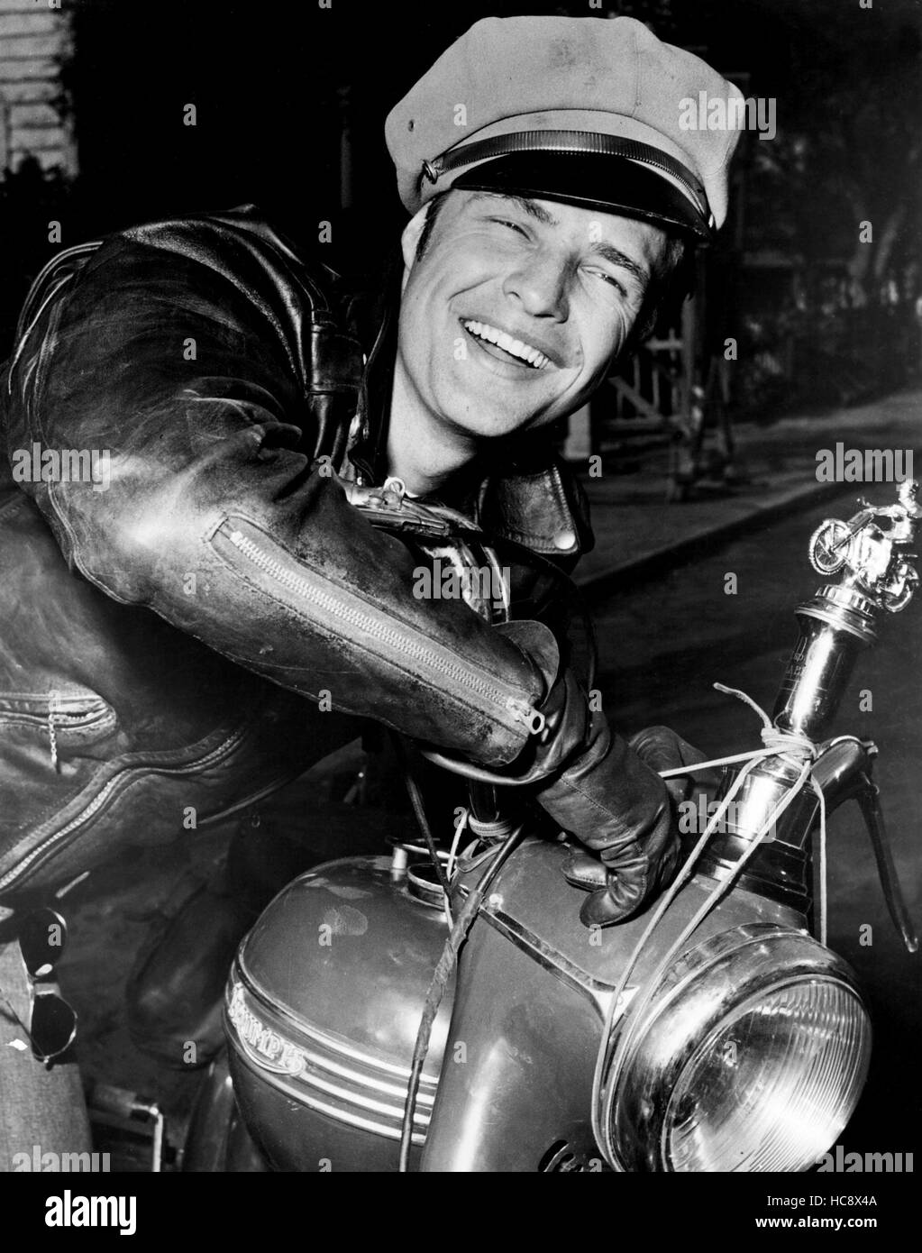 THE WILD ONE, Marlon Brando, 1954 Stock Photo - Alamy