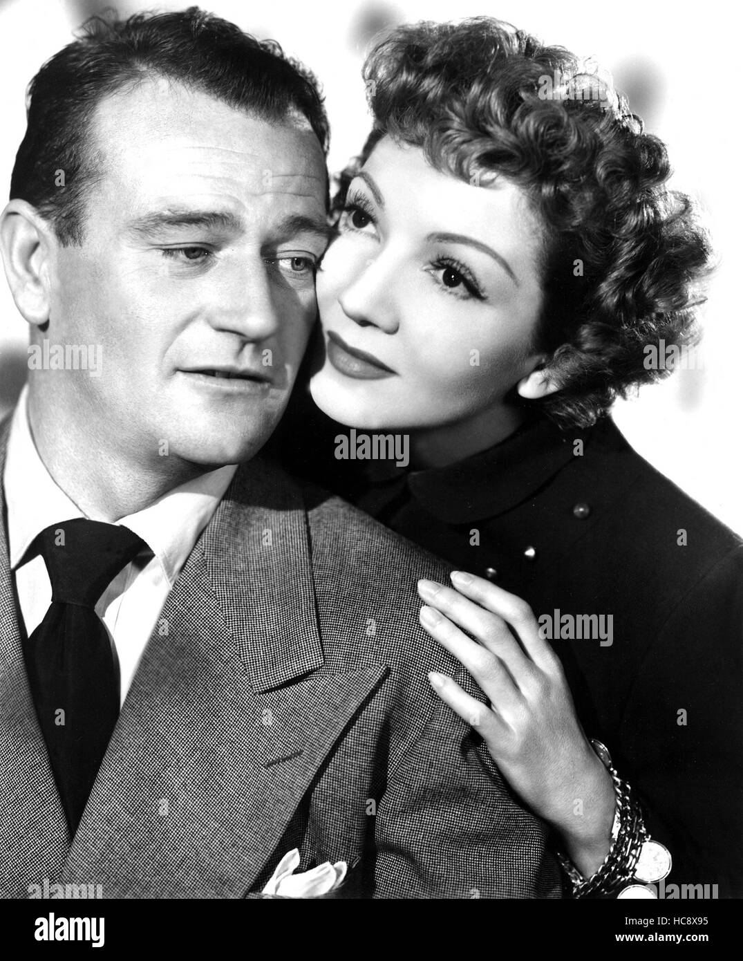 WITHOUT RESERVATIONS, John Wayne, Claudette Colbert, 1946 Stock Photo ...