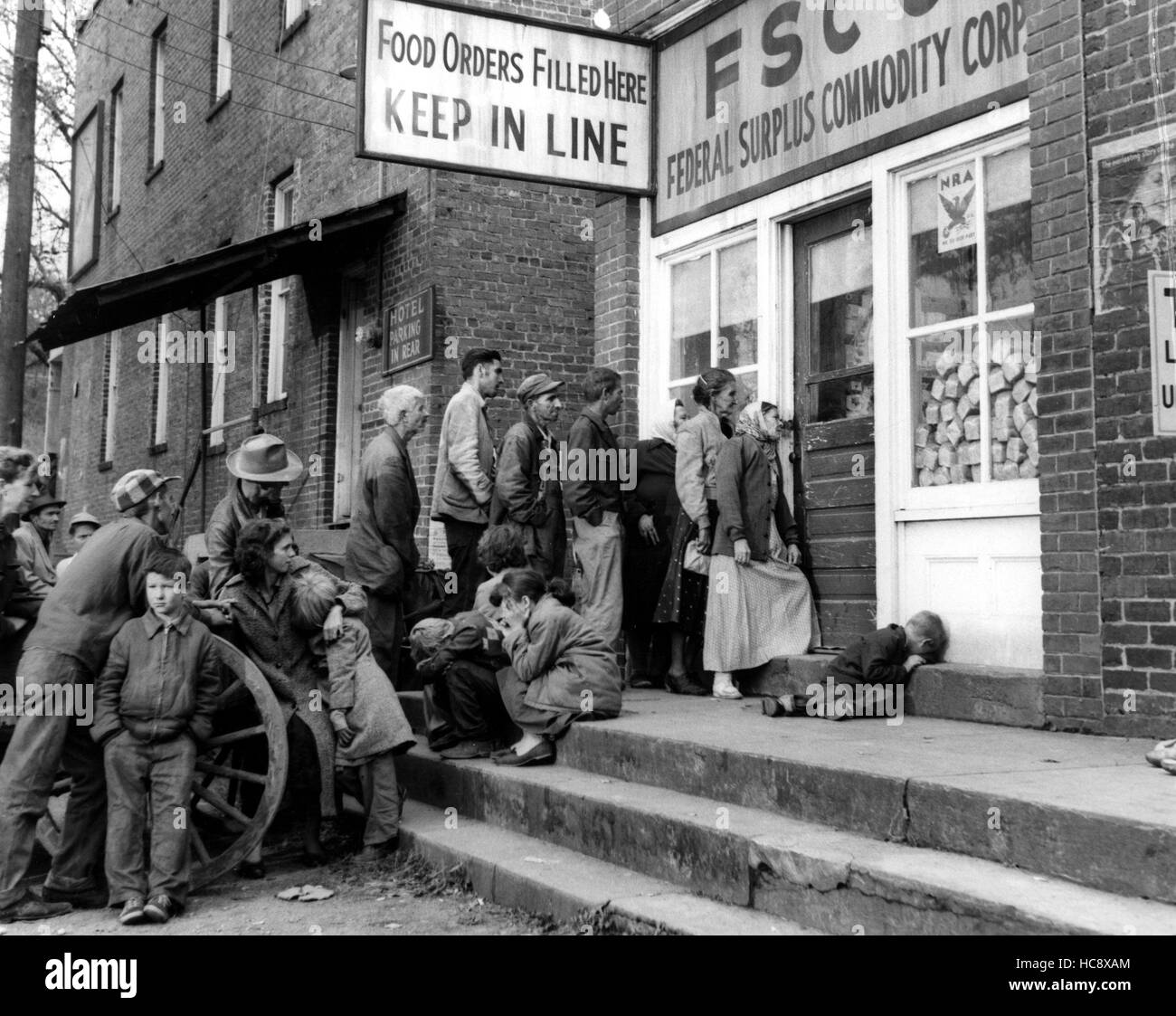 WILD RIVER, 1960, Bread line during the Great Depression, TM and Copyright © 20th Century Fox ...