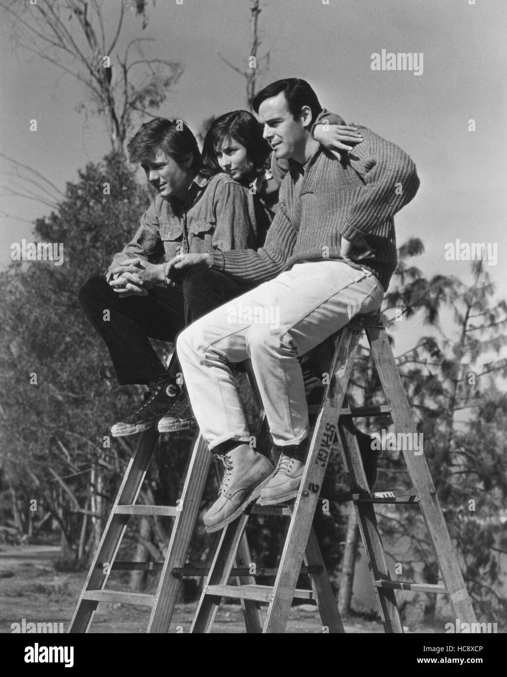 WILD SEED, from left: Michael Parks, Celia Kaye, director Brian G ...