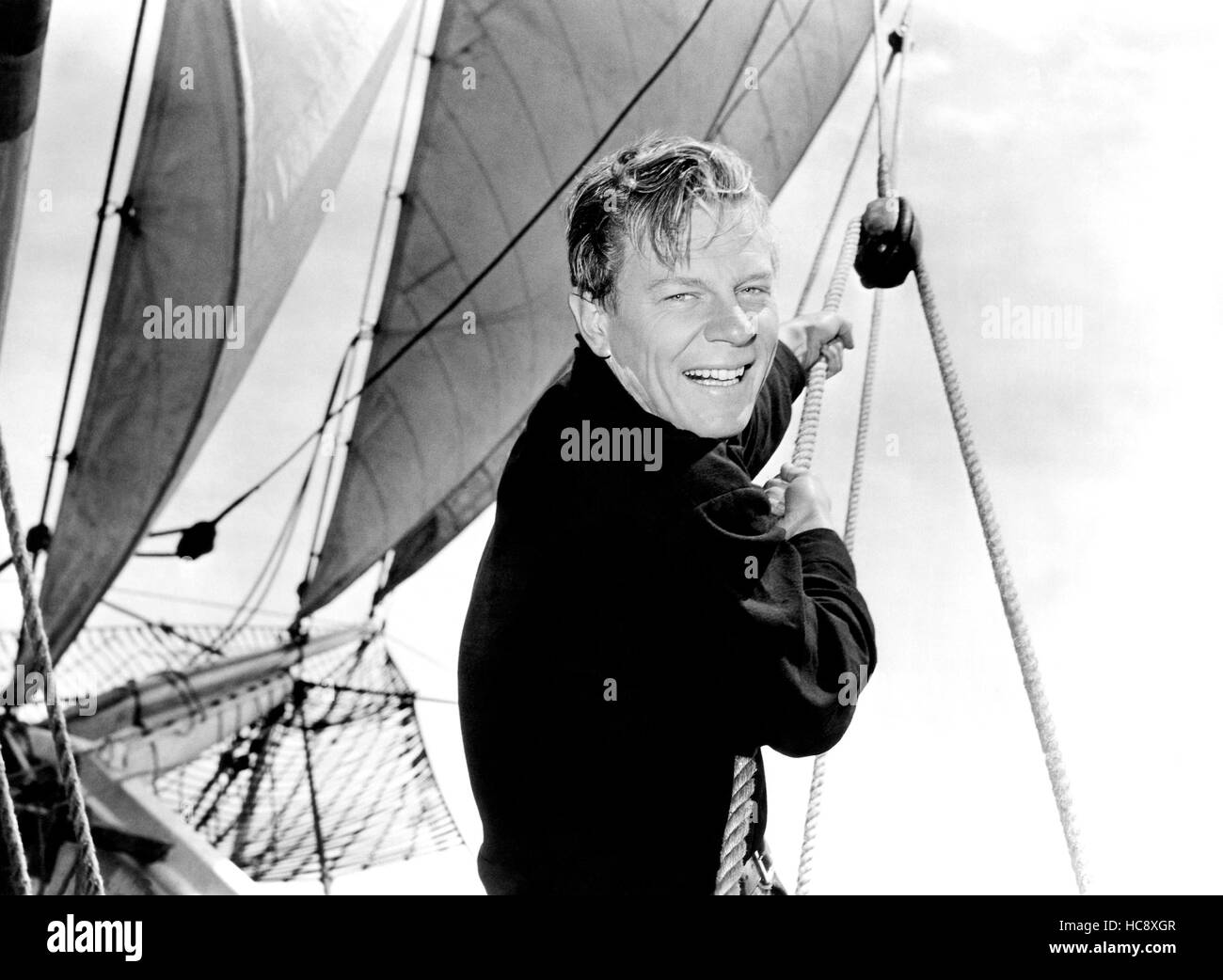 WOLF LARSEN, Peter Graves, 1958 Stock Photo - Alamy
