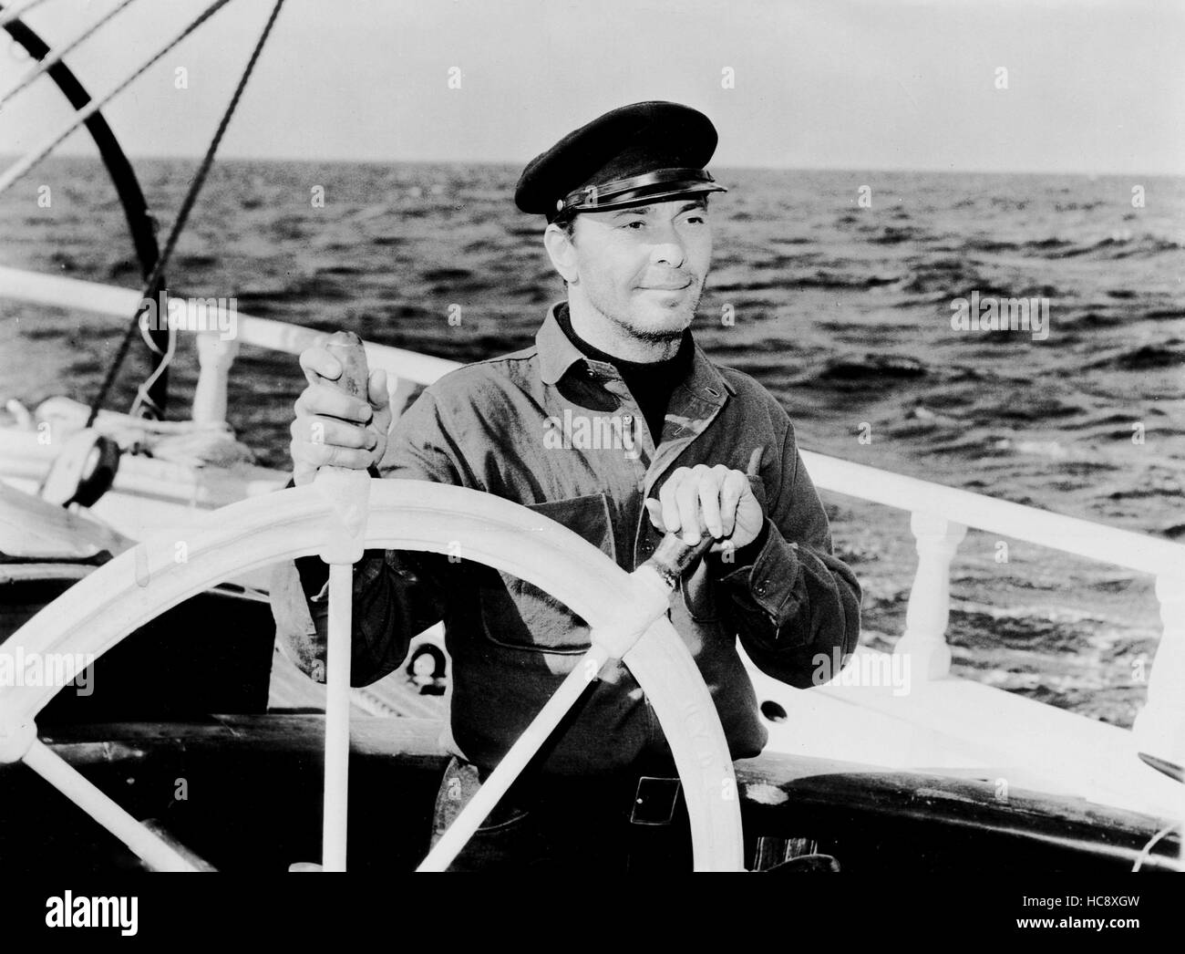 WOLF LARSEN, Barry Sullivan, 1958 Stock Photo - Alamy