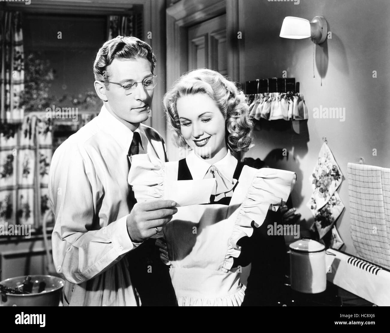 WONDER MAN, from left: Danny Kaye, Virginia Mayo, 1945 Stock Photo - Alamy