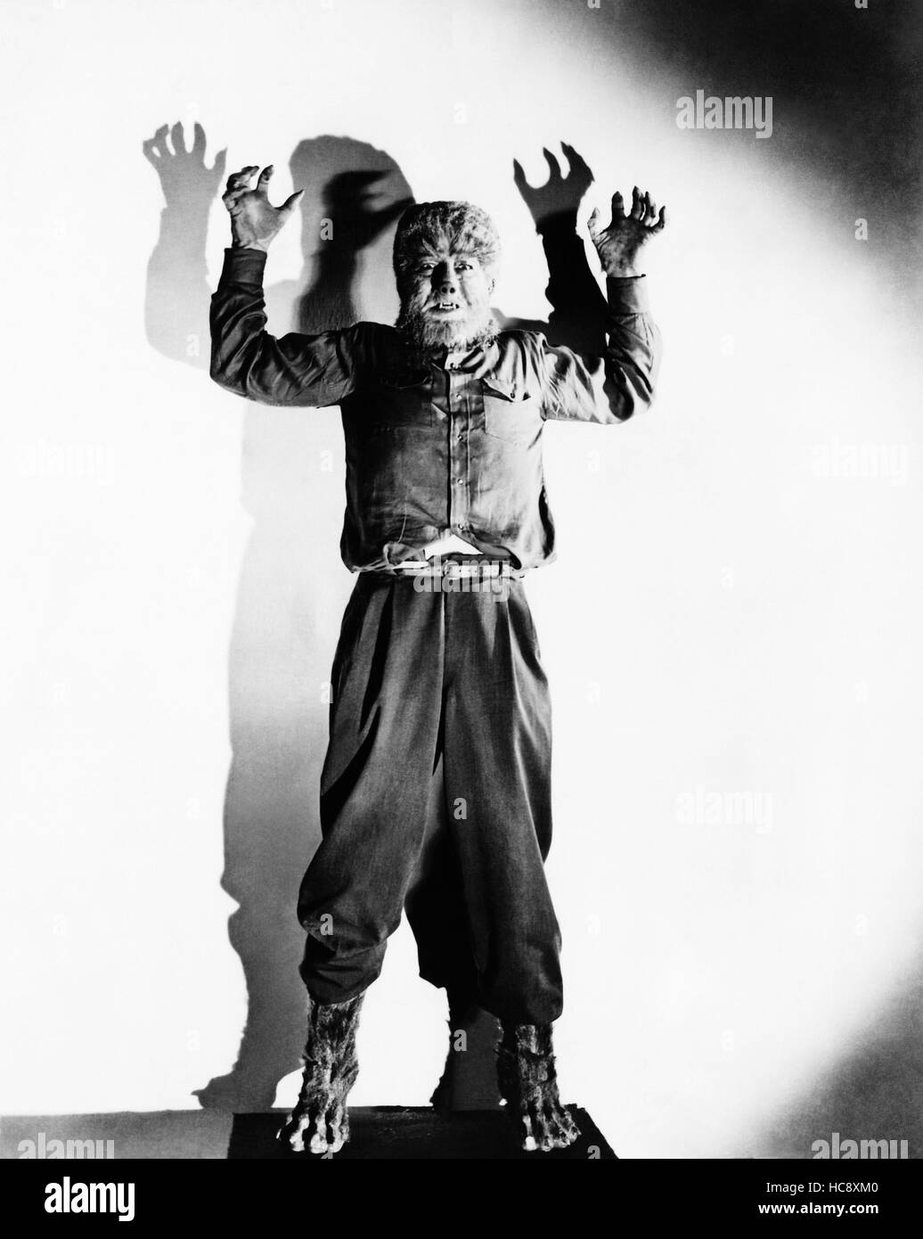 FRANKENSTEIN MEETS THE WOLF MAN, Lon Chaney Jr., 1948 Stock Photo - Alamy