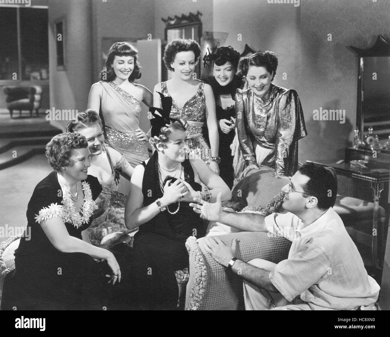 THE WOMEN, front from left: Florence Nash, Phyllis Povah, Mary Boland ...