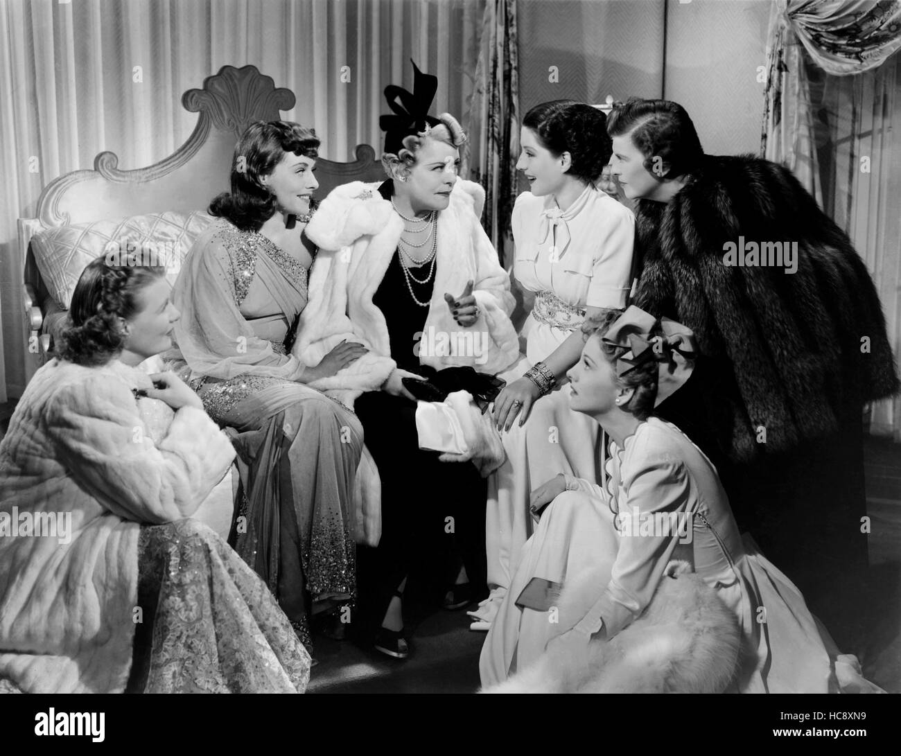 THE WOMEN, from left, Phyllis Povah, Paulette Goddard, Mary Boland ...