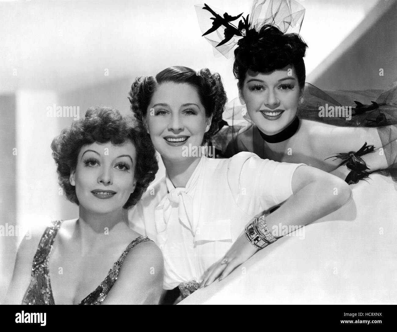 The Women Joan Crawford Norma Shearer Rosalind Russell 1939 Stock