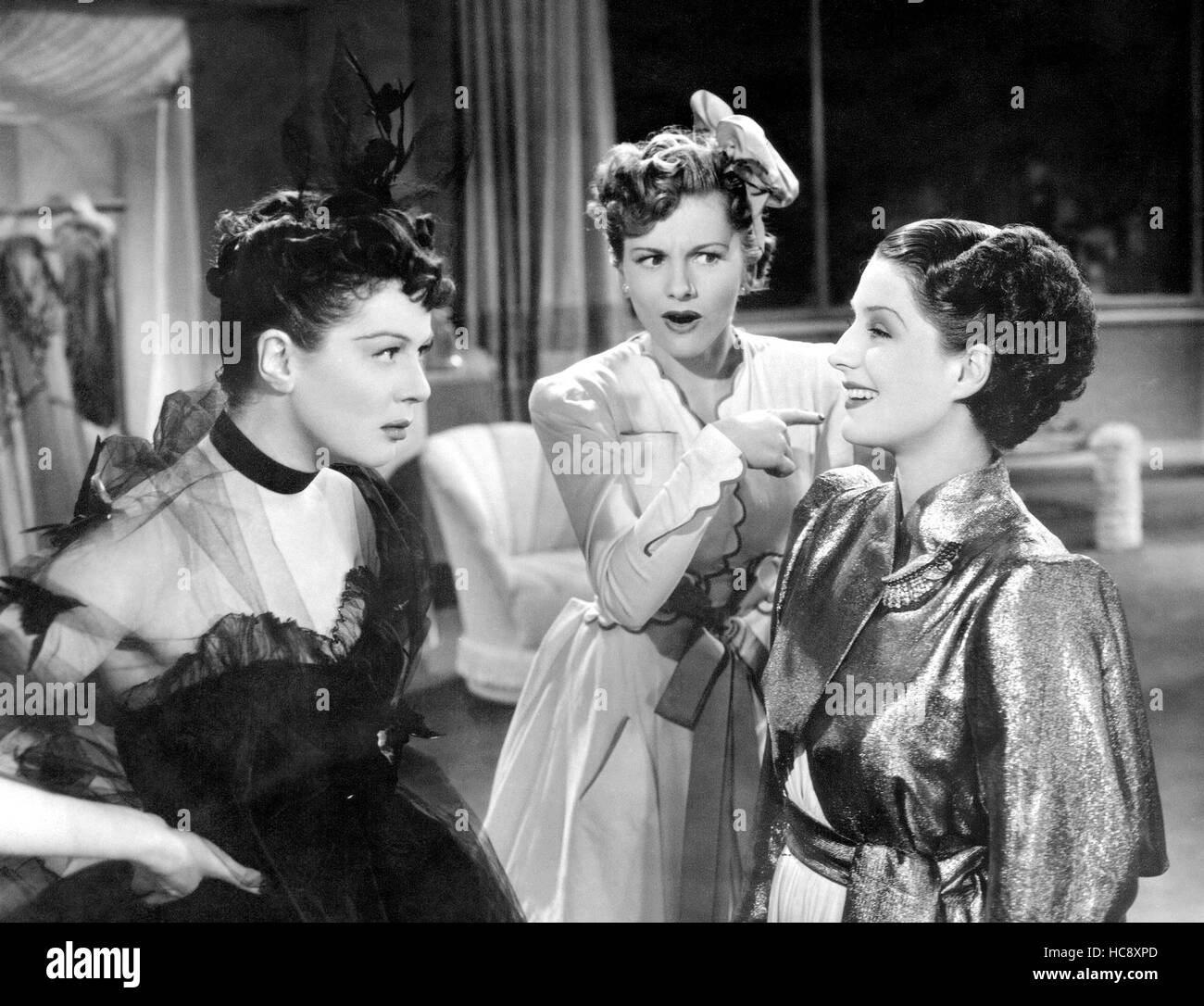The Women From Left Rosalind Russell Joan Fontaine Norma Shearer