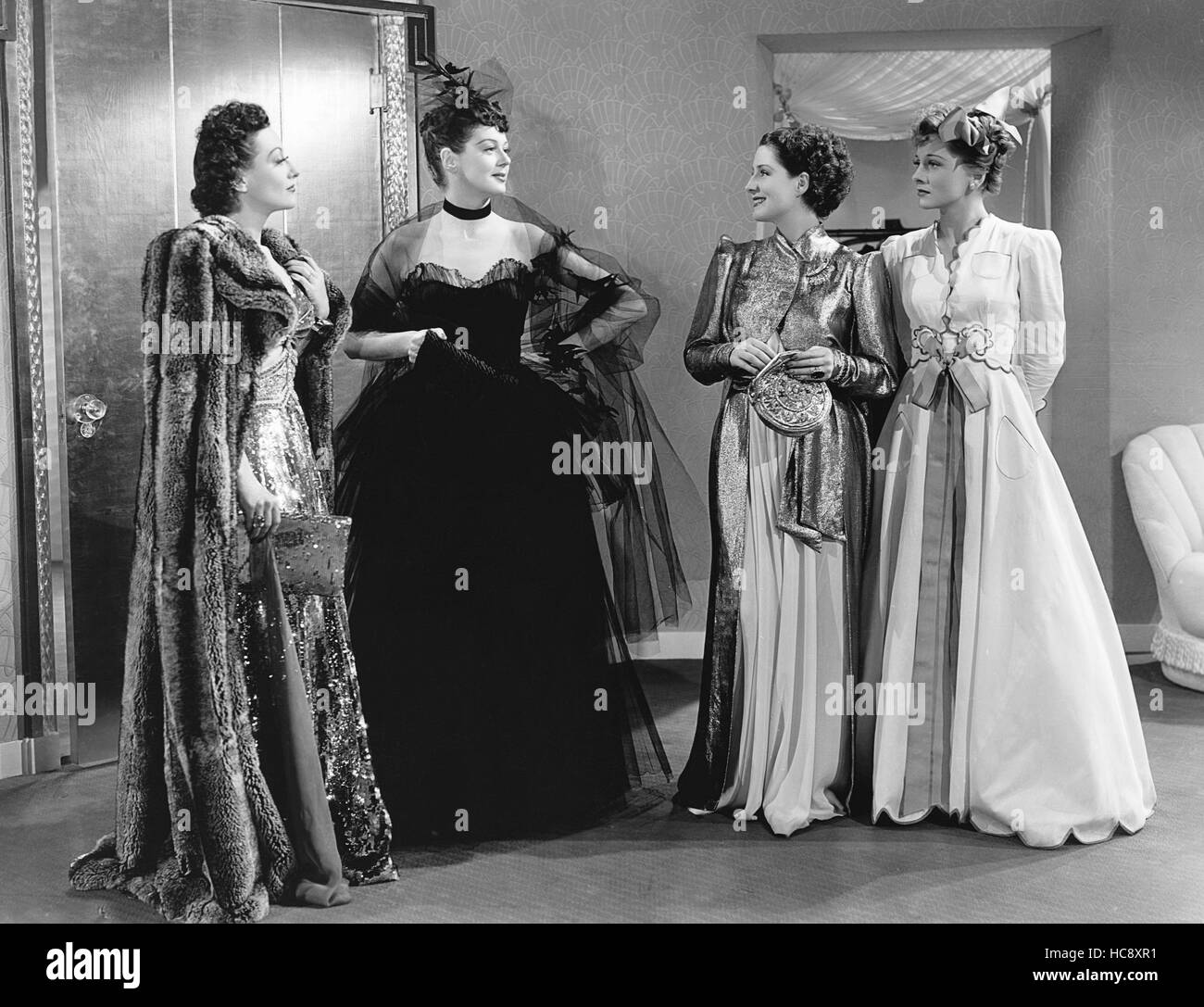 The Women From Left Joan Crawford Rosalind Russell Norma Shearer